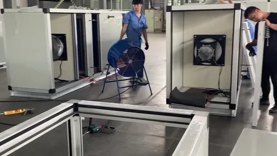 Customized Ec 11kw Axial Compact Fan HVAC System with Galvanised Sheet ...